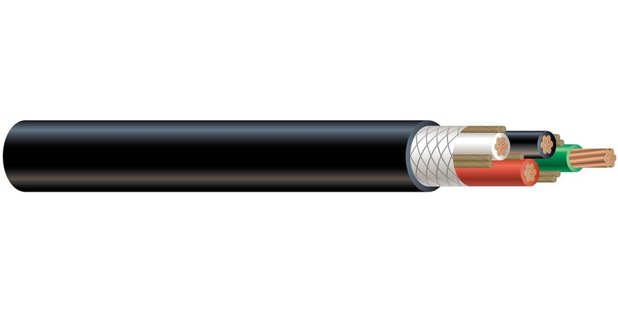 Type W Cable, Chlorinated Polyethylene (CPE), 2kV, Bare Copper, 5 ...