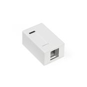 Quickport Surface Mount Housing, 1-Port, White