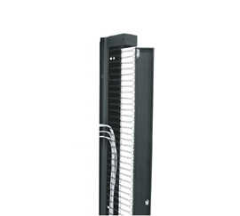 Cable Duct, 51 RU, 10"W, Single Duct