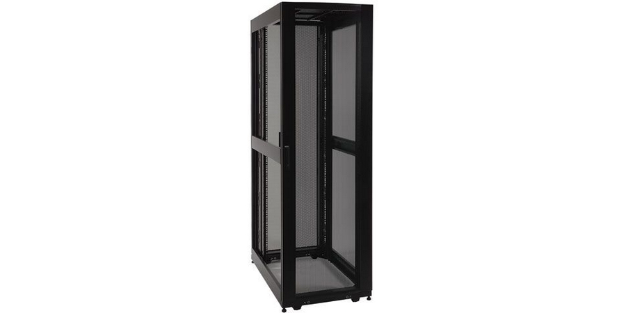 48U SmartRack Standard-Depth Rack Enclosure Cabinet - side panels not ...