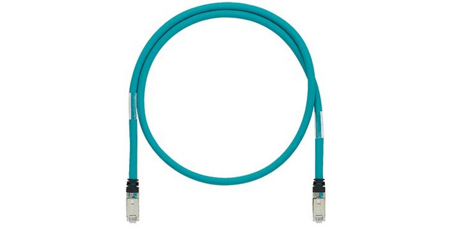 Patch Cord (Cat 5e), 24 AWG, 4 Pair, RJ45, RJ45, Black, Length 2 m