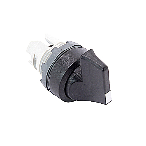 Selector Switch, Black, 0.03 m Ht, 0.05 m Lg, Plastic, Screw Terminal ...
