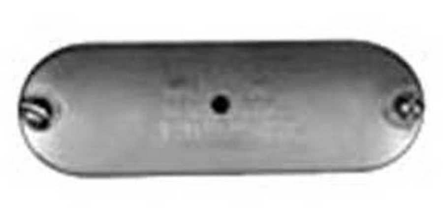 Conduit Body Cover, Cover Only, Aluminum Die Cast, Screw-in Mount ...