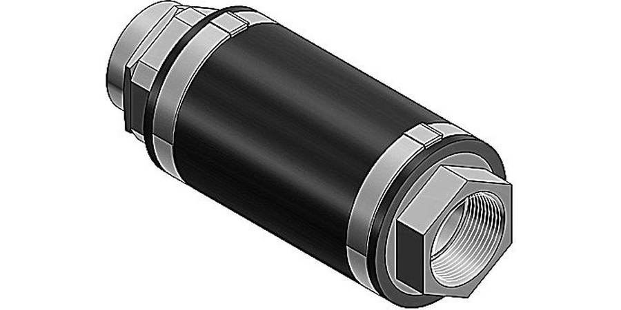Expansion/deflection Coupling,Ductile Cast Iron,Threaded,For Conduit ...