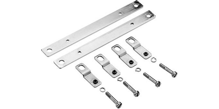 Bracket Kit, Plated, Mild Steel, Unpainted, 12 ga. THK