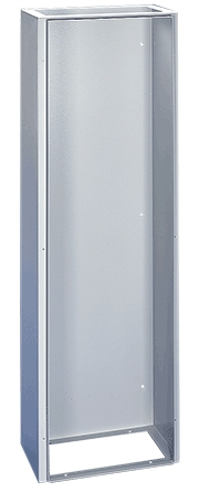 Cable Entry Cabinet, Light Gray, Mild Steel, HxWxD: 86.61 x 31.5 x 11. ...