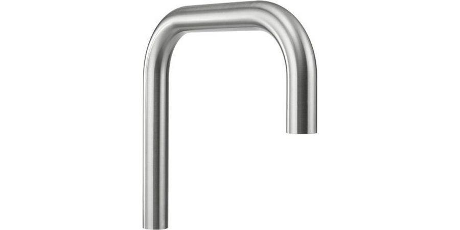 Tube, Polished, 304 Stainless Steel, Unpainted, 19.69 in. W