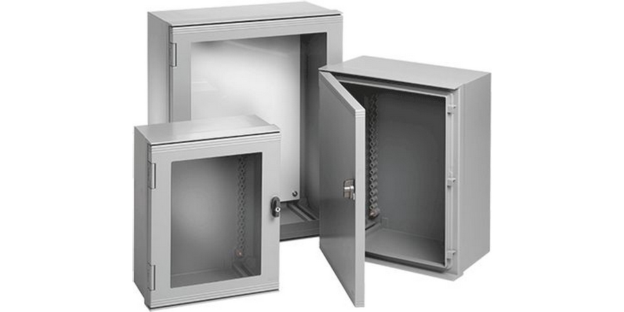 Enclosure, Wall Mount; Nonmetallic; HxWxD: 20 x 16 x 8 in.