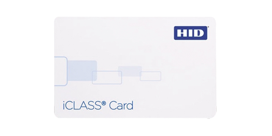 Credential Card, Technology: iCLASS Smart Card, EEPROM, ReaWrite Memory ...