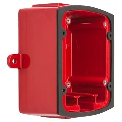 MWBB - SYSTEM SENSOR - Back Box, Red, | Anixter