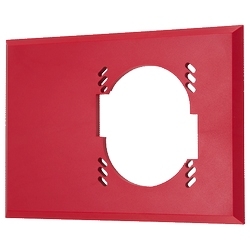 RFP - SYSTEM SENSOR - Retrofit Plate, Red | Anixter