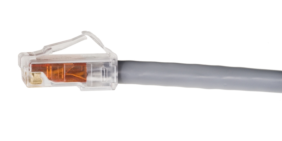 GigaSPEED XL GS8E Twisted Pair Patch Cord, Cat 6, Dark gray, 23 AWG ...
