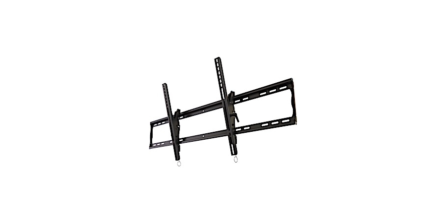 Universal tilting mount with post installation leveling for 46" to 65 ...