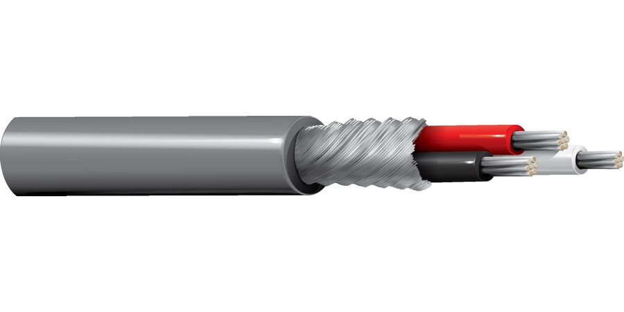 Multi-Conductor Cable, Polyvinyl Chloride, Tinned Copper, 7x26 Strand(s ...