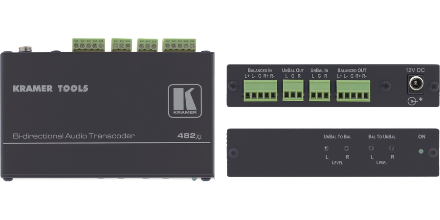 Audio Transcoder, 12VDC, 190mA, Width 2.95cm, Height 12cm, Depth 7.5cm ...