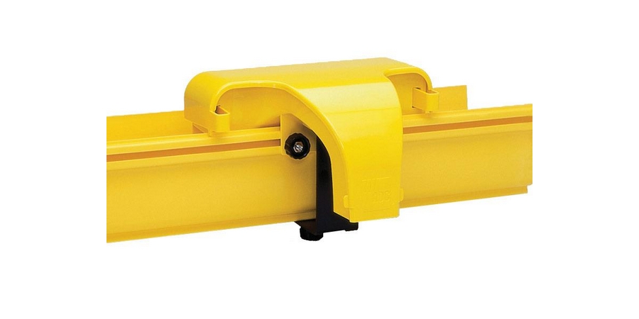 Low Profile Express Exit, Engineering Thermoplastic, Yellow