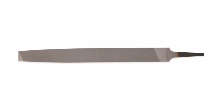 Mill File, Single Cut, Steel, Flat, Bastard, 8in.Length