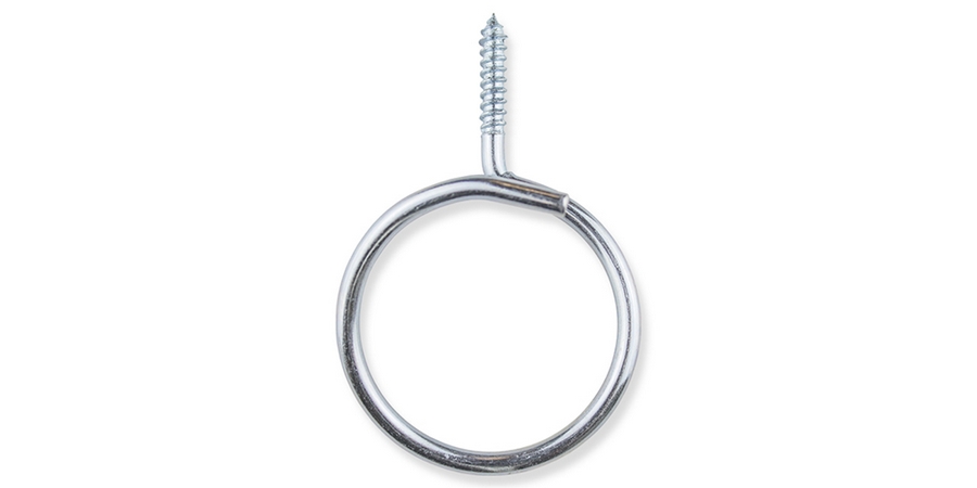 Bridle Ring, 2 in., Low Carbon Steel, Zinc Electro-Plated