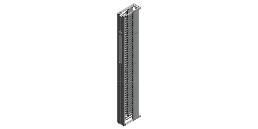 Single-Sided Cable Manager,Vertical Cable Management,Spools, Finger ...