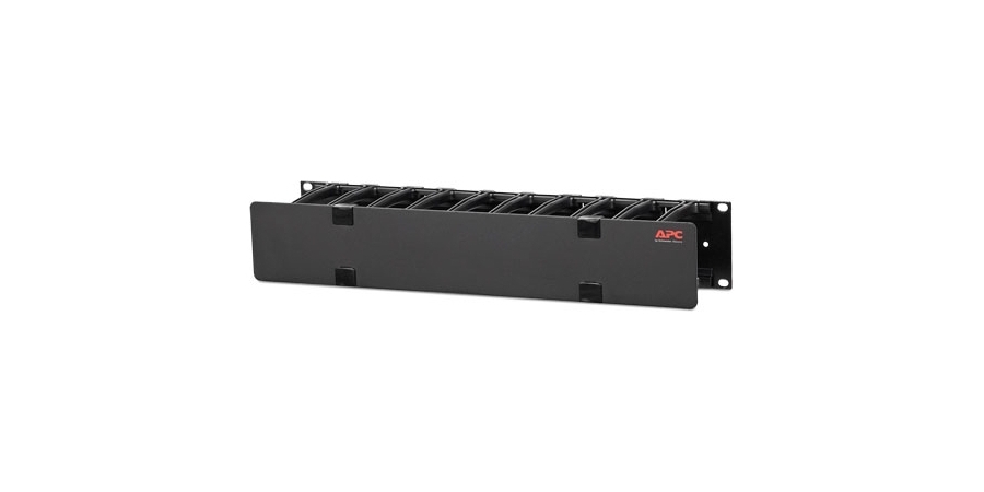 Single-Sided Cable Manager,Horizontal, Front, Rear Cable Management ...