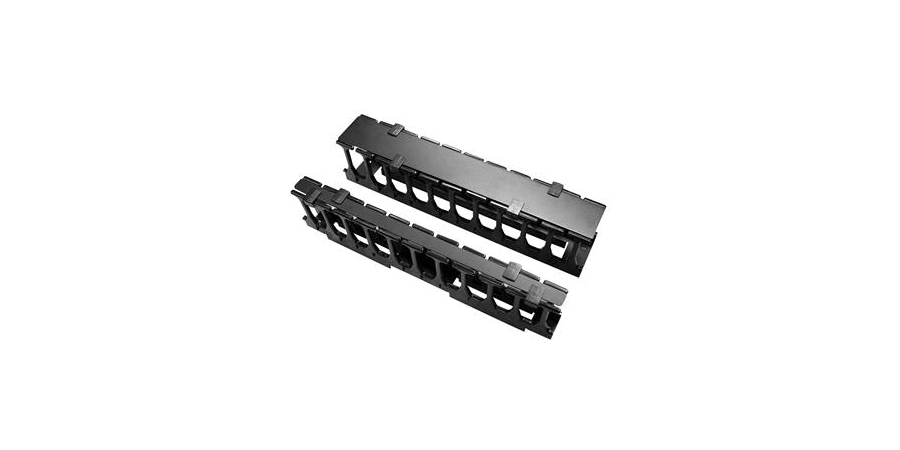 Double-Sided Universal Cable Manager,Horizontal Cable Management,Covers ...