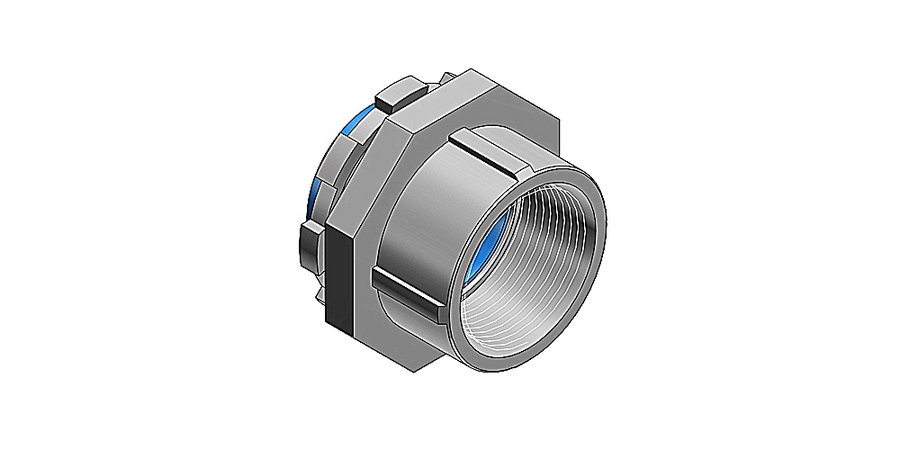 Hub Connector, 2-1/2, Threaded, RMC;IMC