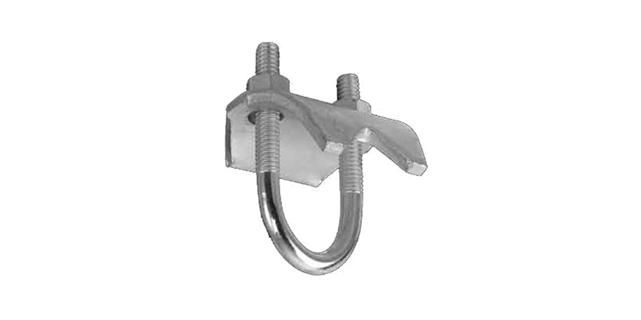 Conduit to Beam, Right Angle Clamp, 3/4, Malleable Iron