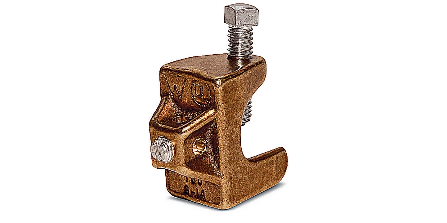 Ground Clamp, Copper, 14 to 6 AWG