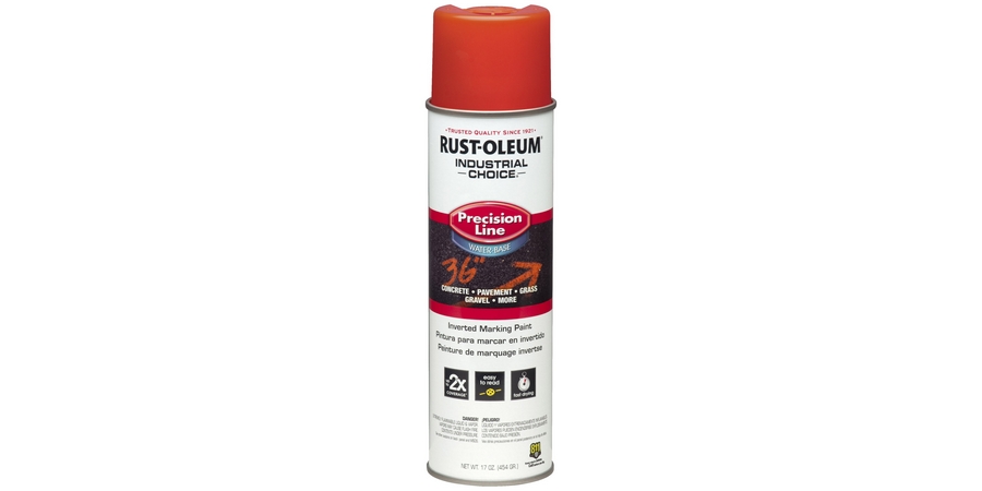 Inverted Marking Paint 17 oz Aerosol Can Red