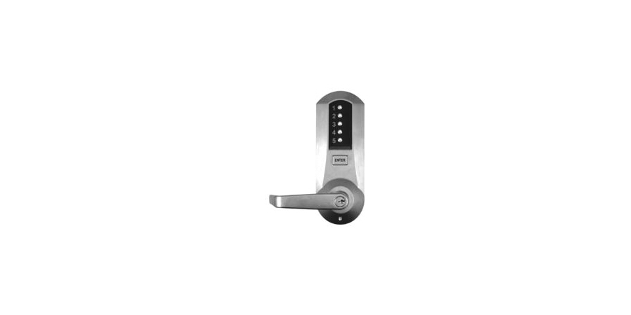 Mechanical Pushbutton Lock, ANSI: Grade 1, Function: Storeroom Lock ...