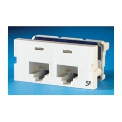 S225E00 - ORTRONICS - Modular Jack, 2-Port, | Anixter