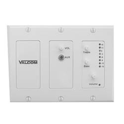 V-9983-W - VALCOM - In-Wall Audio Mixer, | Anixter