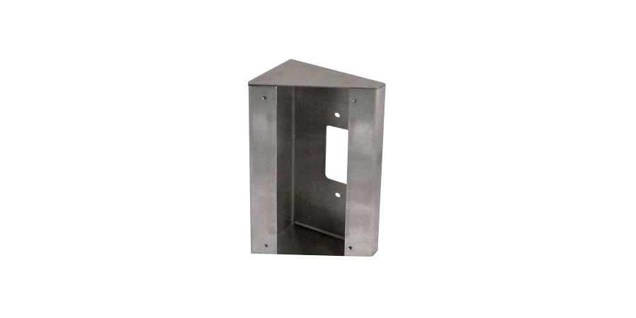 Angle Box, Polished, 18 ga. Stainless Steel, 3-5/8 in. L
