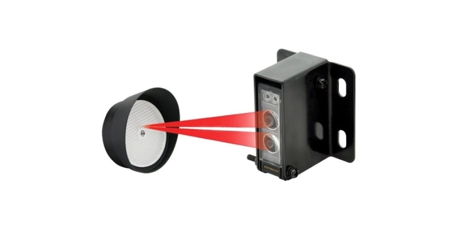 Reflective Photobeam Sensor, Detectable Media: Motion, 45 ft. Operating ...
