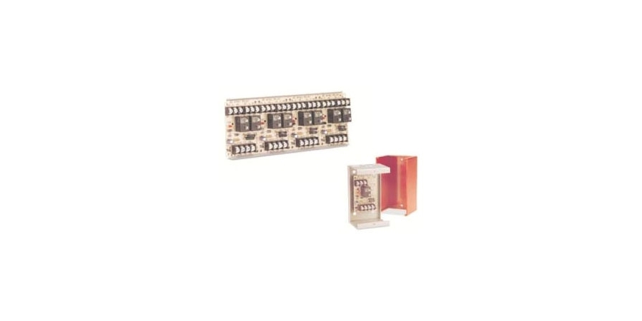 Control Relay, Dimensions: WxHxD: 3-1/8 x 5-1/8 x 2-1/2 in., Red, ABS