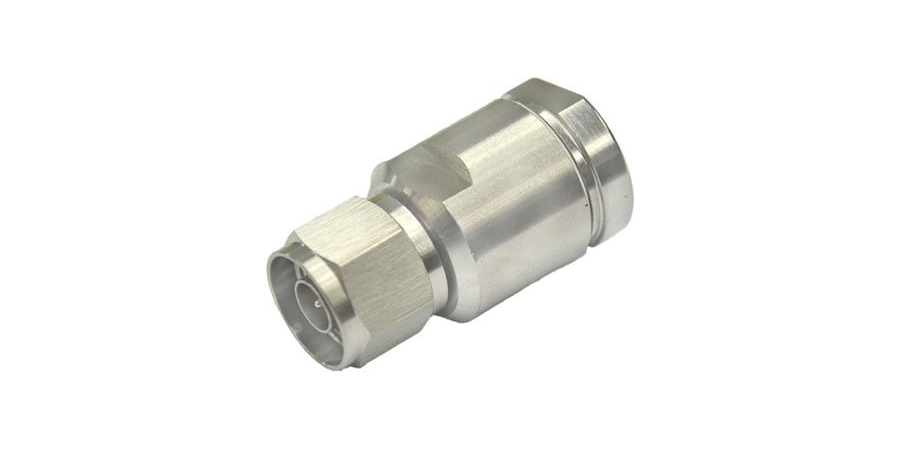 Braided Cable Connector, N-Type Male Connector, Clamp Termination, 50 ...