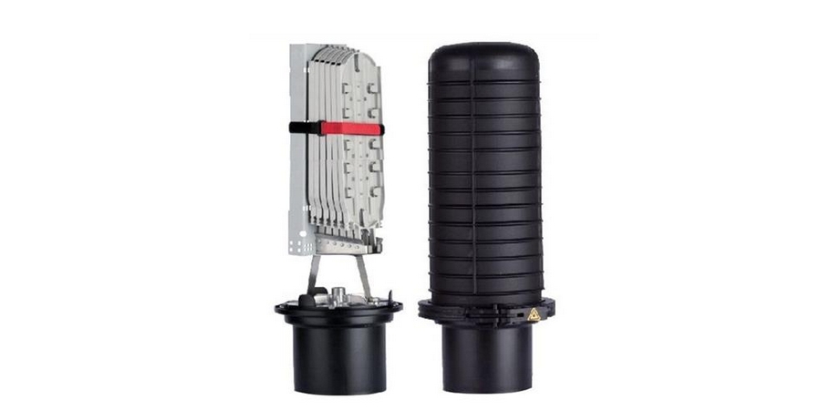 CLOSURE, FOSC 450 B6 FIBER SPLICE, GEL CBL SEAL, NO TRAY, 2 CBL ATTACH