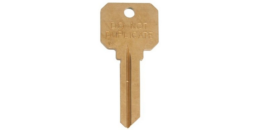 Cylinder Lock Key Blank, 6 Pin or Disc Pin Length, Automotive, Pin ...