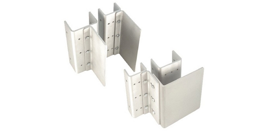 Post Shim Kit, Zinc-Plated, Steel, For Use With Flex-Mount Brackets