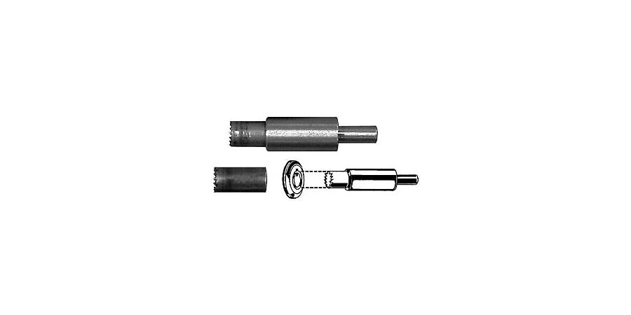 Tubular Lock Saw, For Use With 0.375 in. Diameter Electric Drill