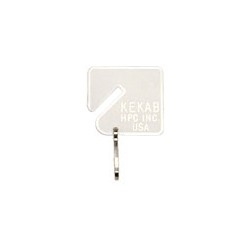H-PLT-1 - HPC INC - Key Tag, Plain, White, | Anixter