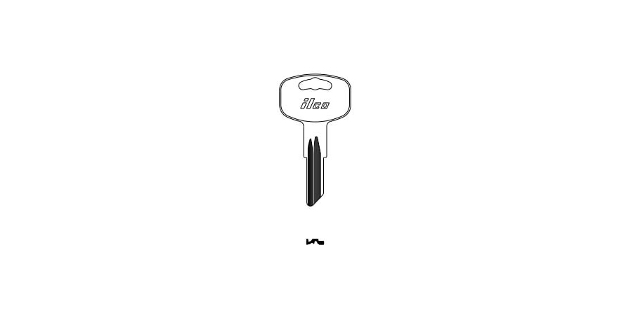 Vehicle Key Blank, Automotive Key Blank, Original-Shaped Bow, Brass ...