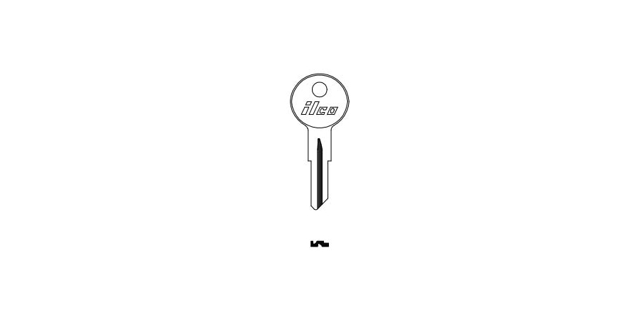 Vehicle Key Blank, Automotive Key Blank, Original-Shaped Bow, Brass ...