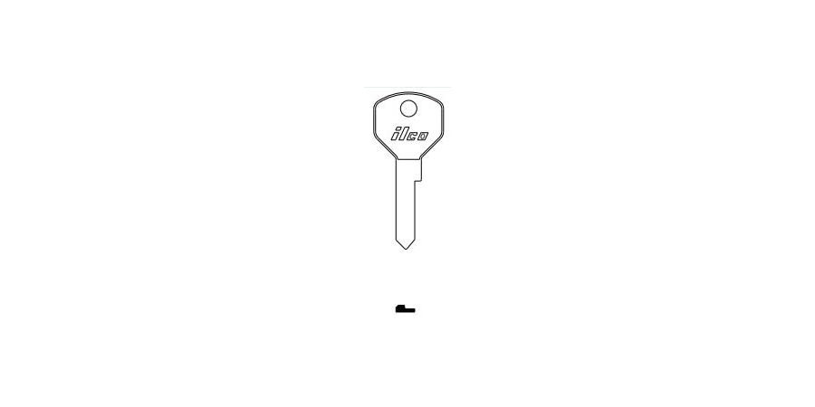 Vehicle Key Blank, Automotive Key Blank, Original-Shaped Bow, Brass ...