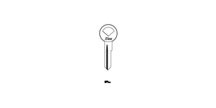 Vehicle Key Blank, Automotive Key Blank, Original-Shaped Bow, Brass ...