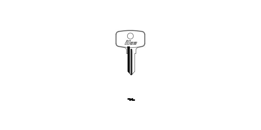 Vehicle Key Blank, Automotive Key Blank, Original-Shaped Bow, Brass ...