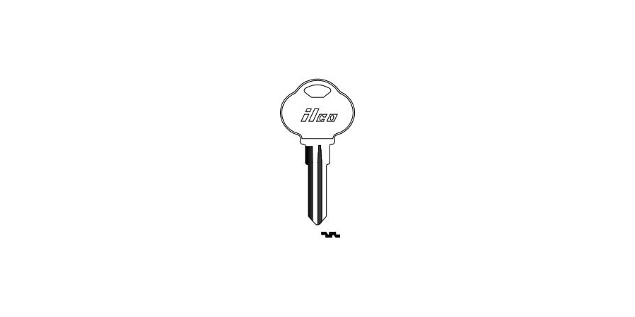 Vehicle Key Blank, Automotive Key Blank, Original-Shaped Bow, Brass ...