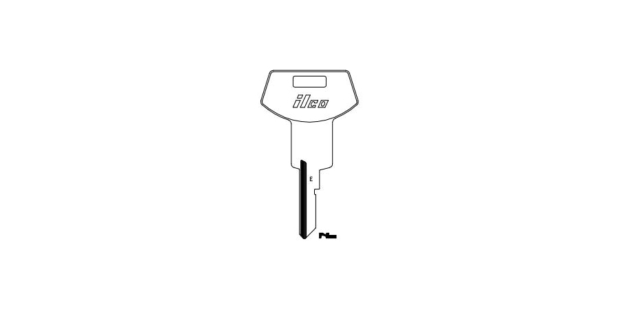 Vehicle Key Blank, Automotive Key Blank, Original-Shaped Bow, Brass ...