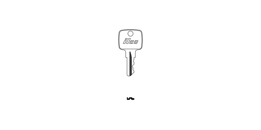 Vehicle Key Blank, Automotive Key Blank, Original-Shaped Bow, Brass ...
