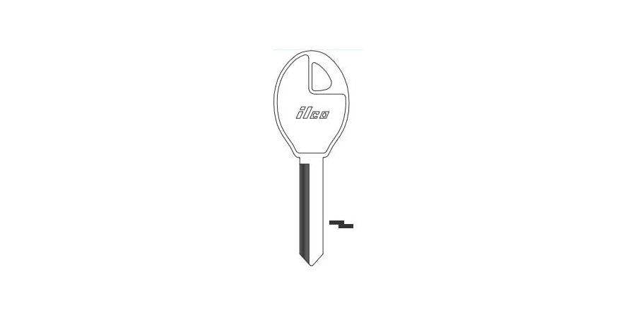 Vehicle Key Blank, Automotive Key Blank, Original-Shaped Bow, Brass ...